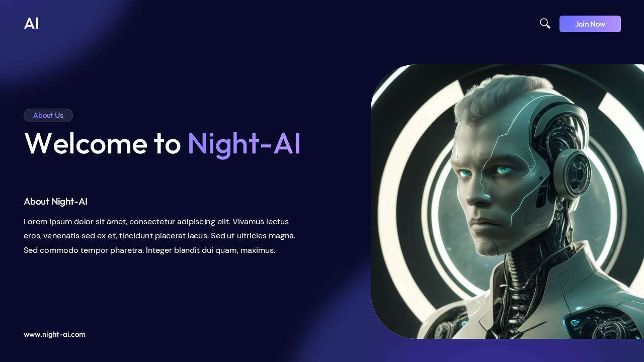 Night-AI - Artificial Intelligence AI Presentation Template ...