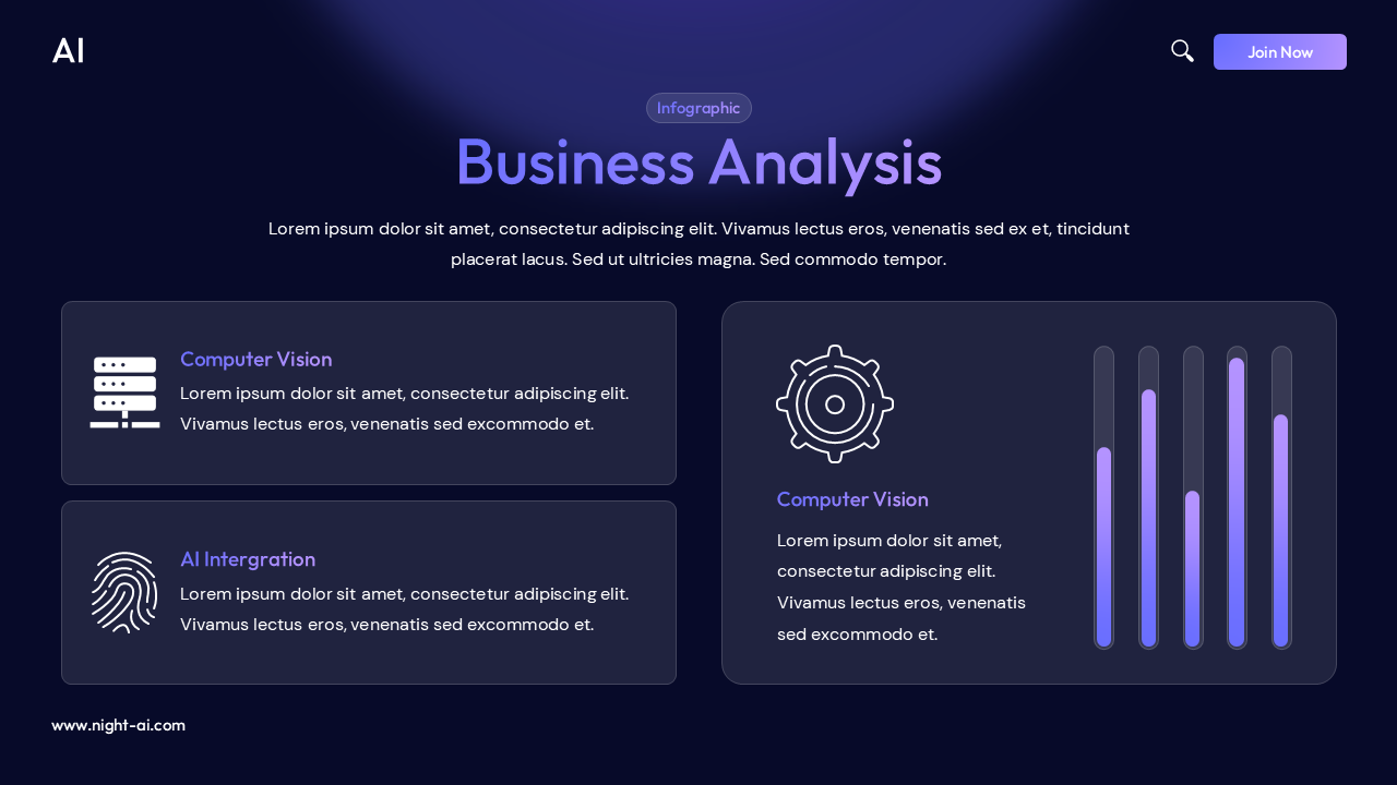 Night-AI - Artificial Intelligence AI Presentation Template ...