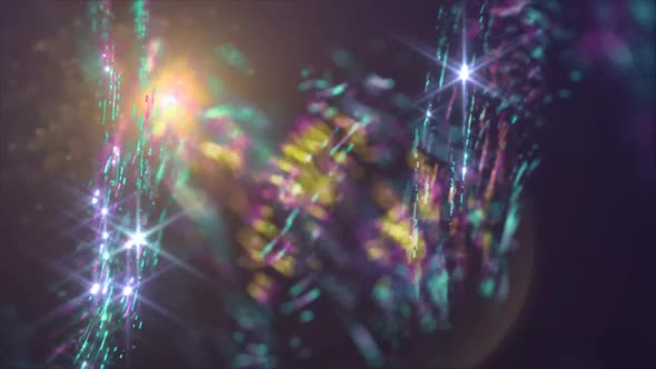 Colorful Waves Space Motion Loop Background, Motion Graphics | VideoHive