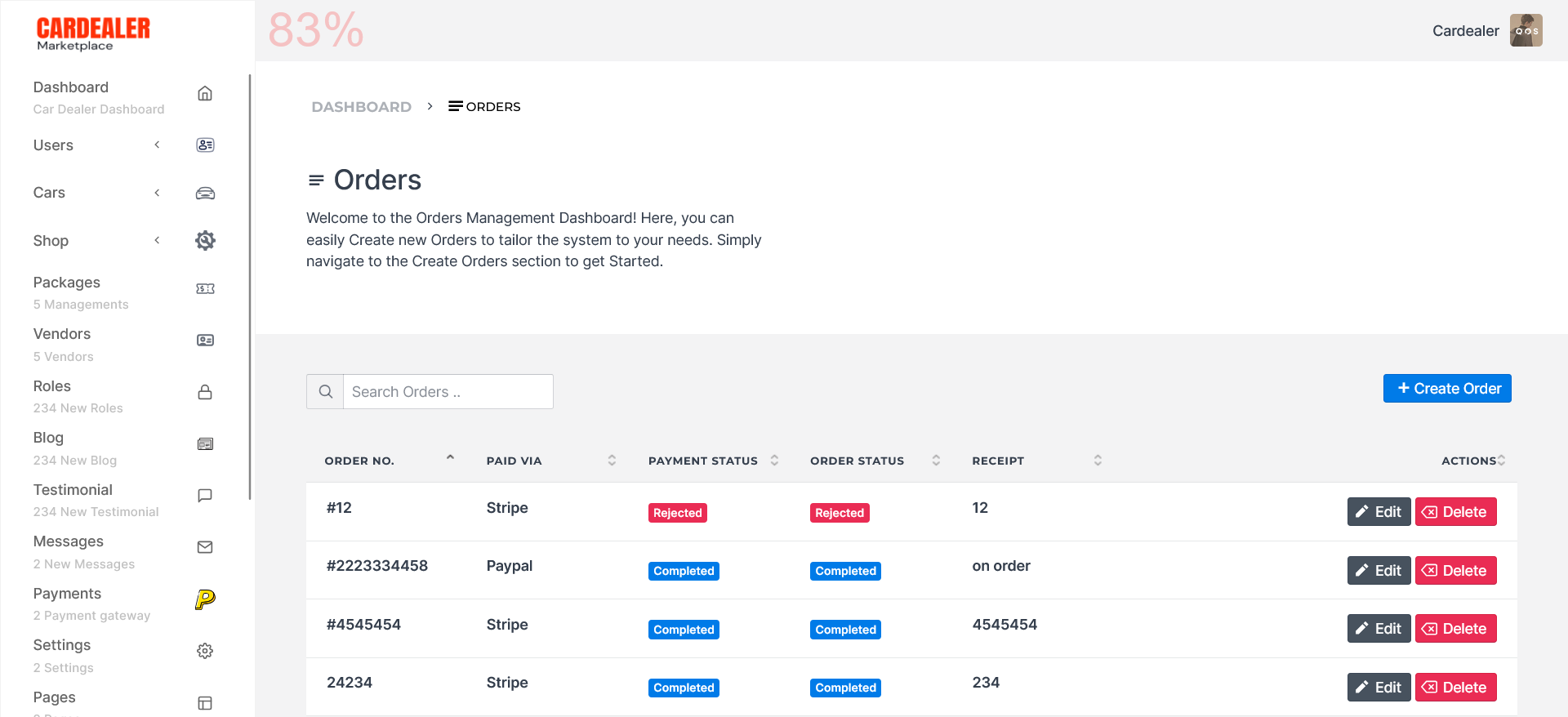 CarDealer – Buy Sell Car Marketplace Script Theme by Meteros | CodeCanyon