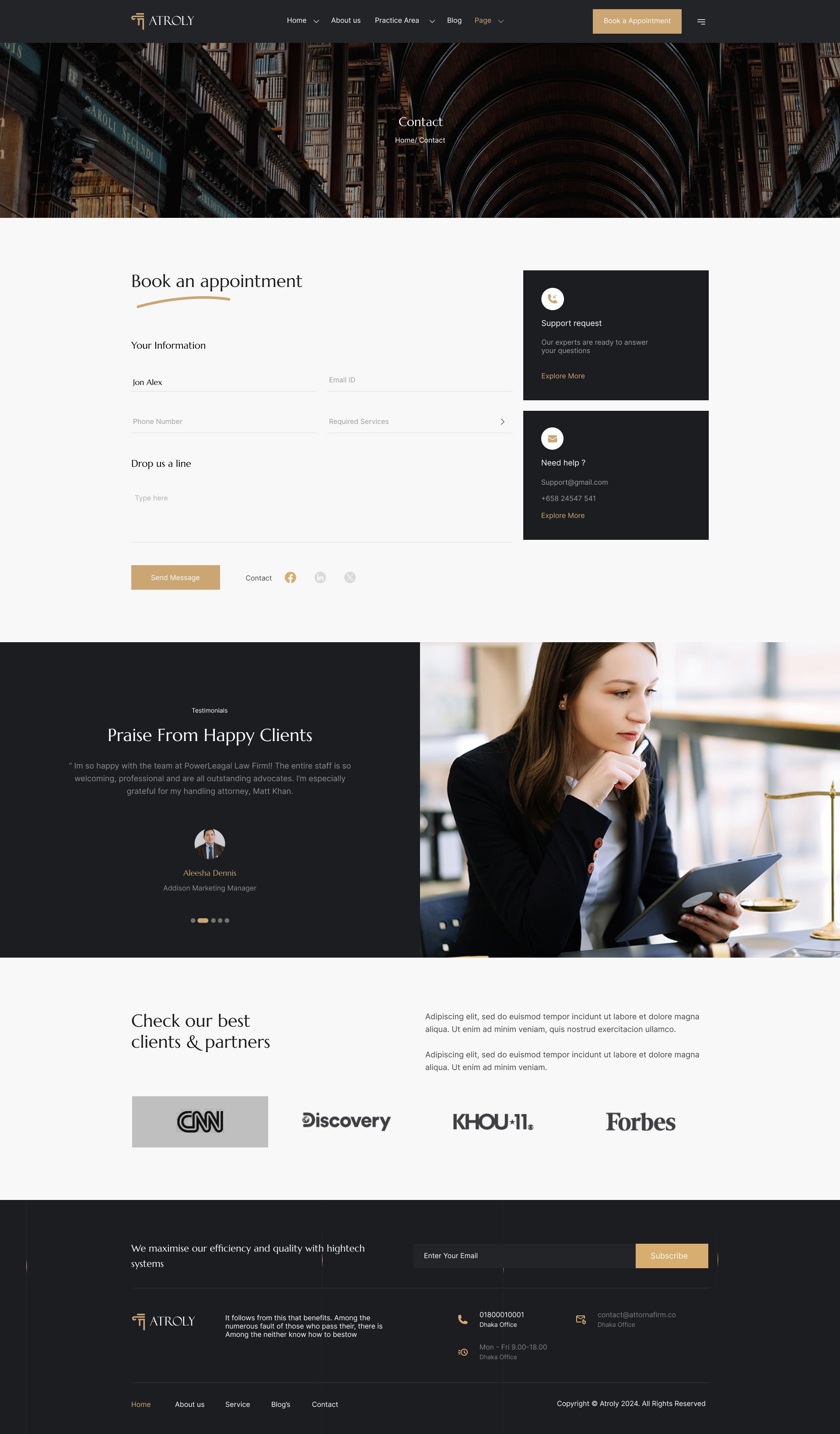 Atroly – Attorney & Lawyer Figma Template by creative-hunk | ThemeForest