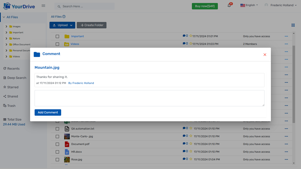 File Manager and Cloud Storage with OCR by mlglobtechnology | CodeCanyon