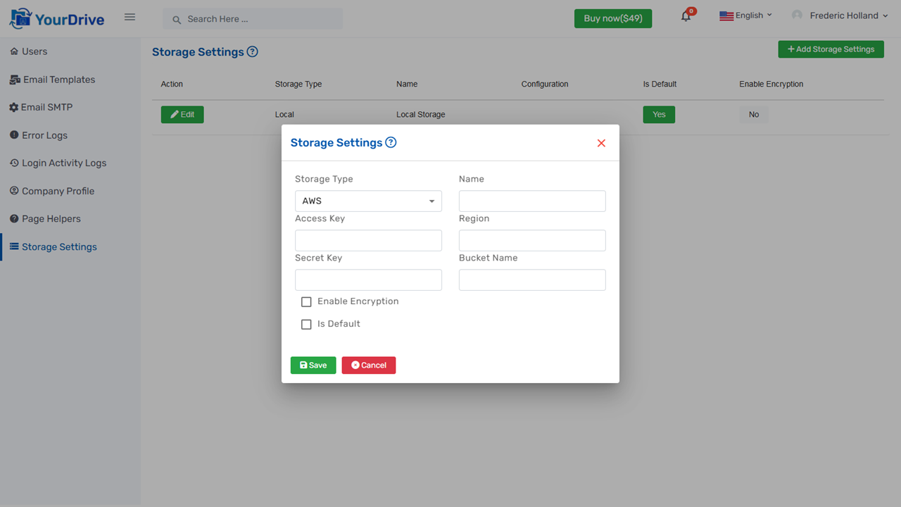 File Manager and Cloud Storage with OCR by mlglobtechnology | CodeCanyon