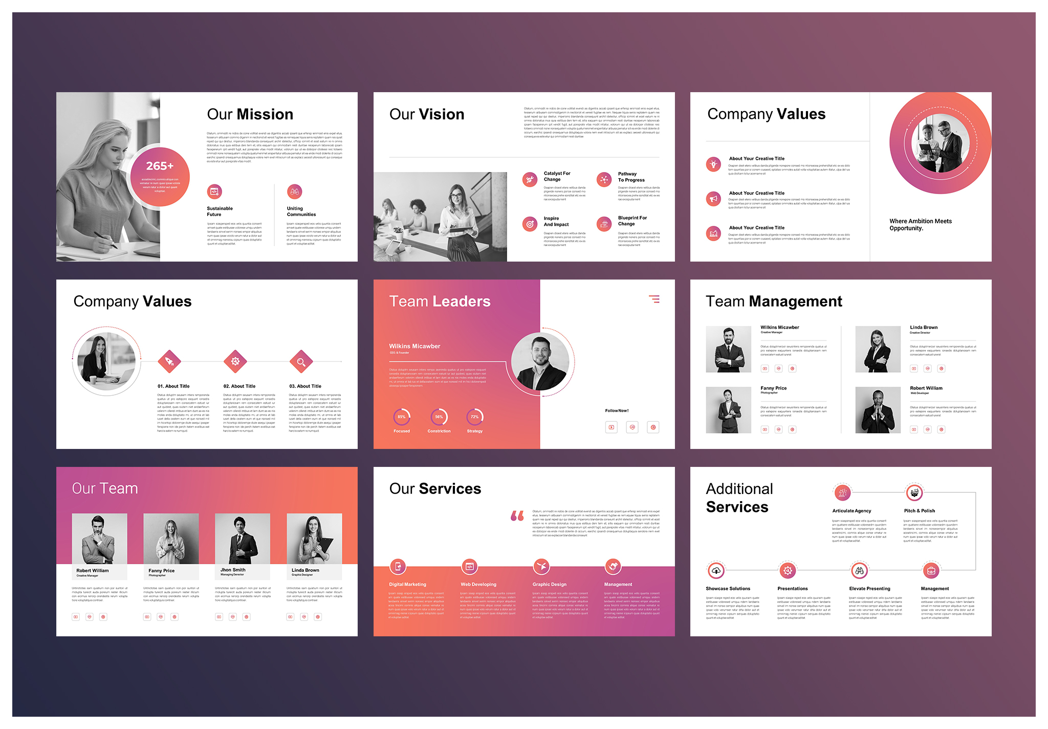 Pitch Deck Keynote Template, Presentation Templates | GraphicRiver