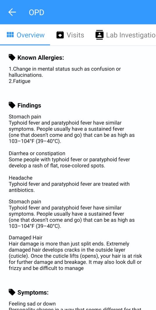 Smart Hospital Android App - Mobile Application for Smart Hospital by QDOCS