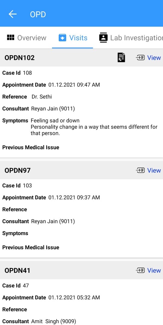 Smart Hospital Android App - Mobile Application for Smart Hospital by QDOCS
