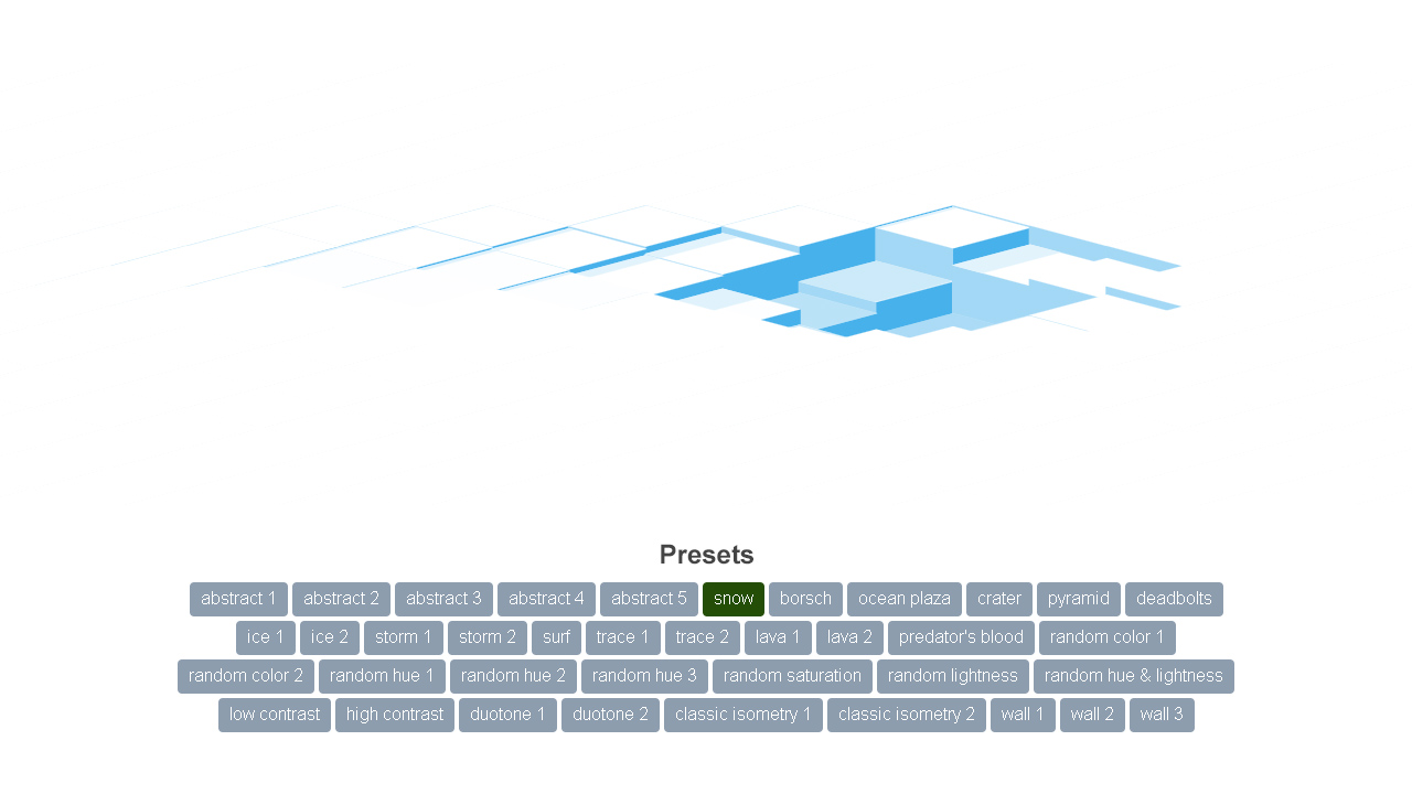 Pave - Interactive Isometric Backgrounds by fresh-look | CodeCanyon