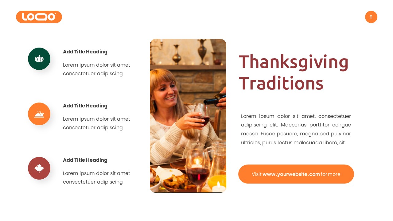 Thanksgiving Powerpoint Presentation, Presentation Templates | GraphicRiver