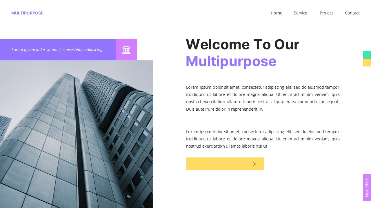 Multipurpose - Business Powerpoint Templates, Presentation Templates