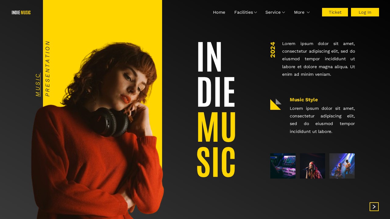 Indie Music - Music Powerpoint Templates, Presentation Templates ...