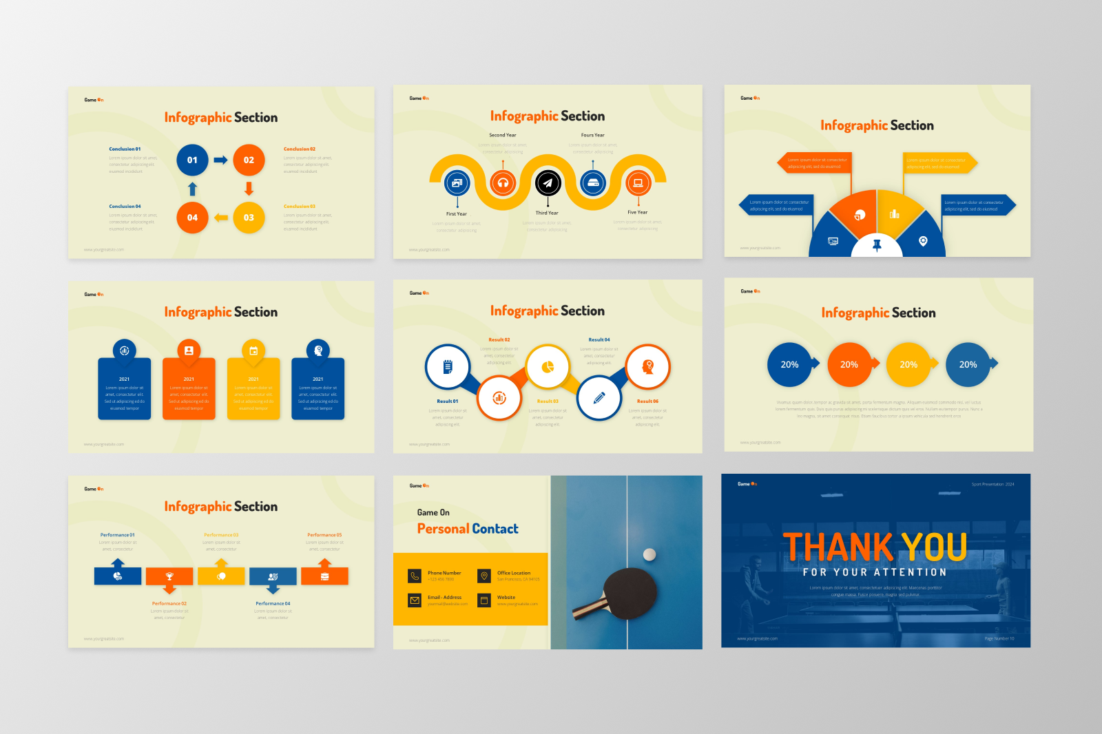 Gameon - Ping Pong PowerPoint Template, Presentation Templates ...