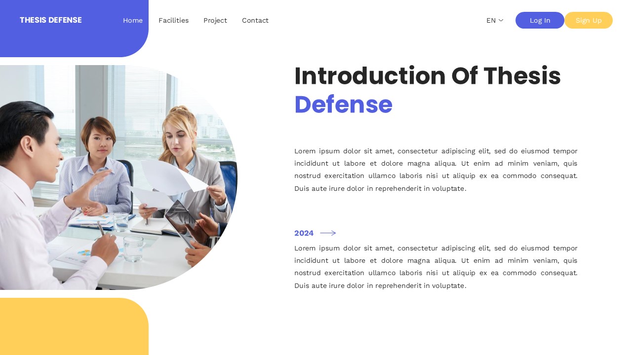 Thesis Defense - Education Google Slide Templates, Presentation Templates