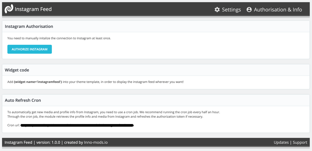 Instagram Feed for Prestashop by Inno-mods | CodeCanyon
