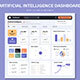 Artificial Intelligence Dashboard, Web Elements | GraphicRiver
