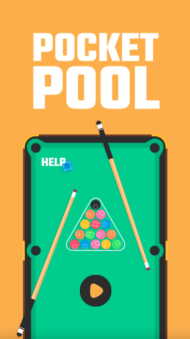 Pocket Pool - Billiards Game, HTML5 Game, Construct 3 by EyeQStudio