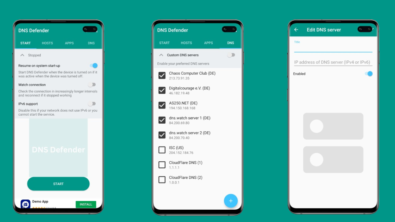DNS Defender App with ironSource Mediation by ChiefApps | CodeCanyon