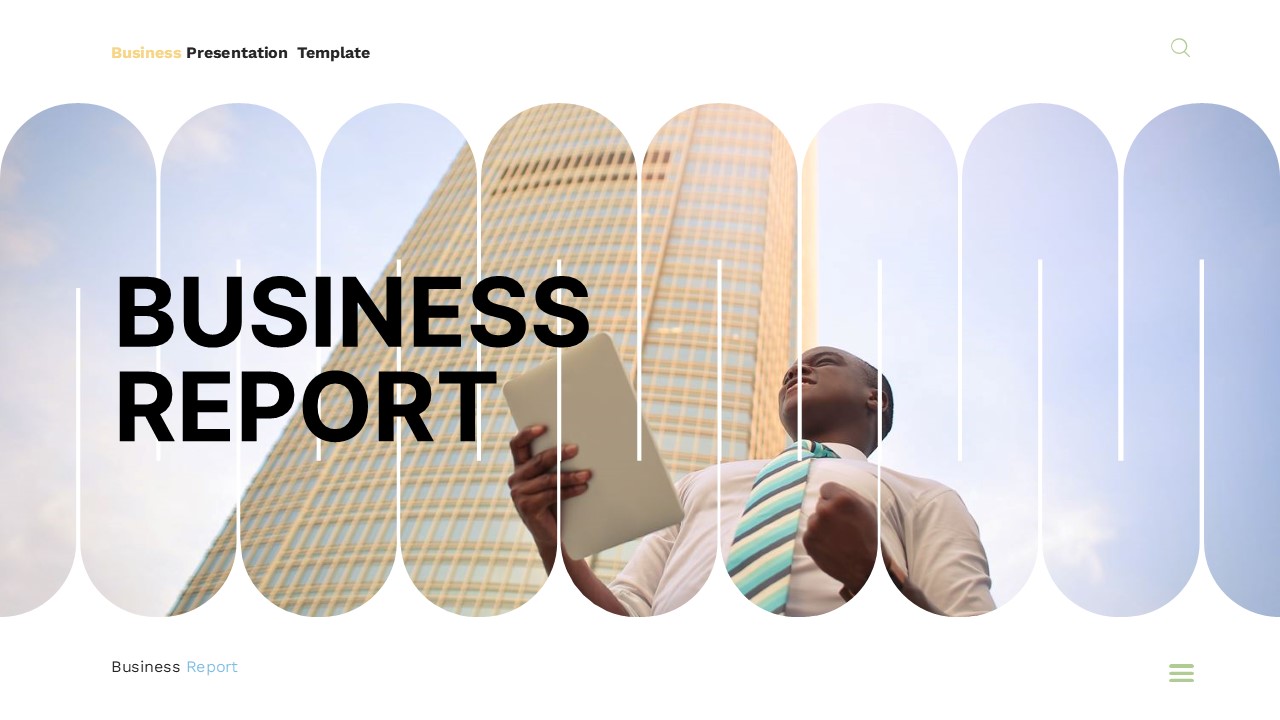 Business Report - Business Google Slide Templates, Presentation Templates