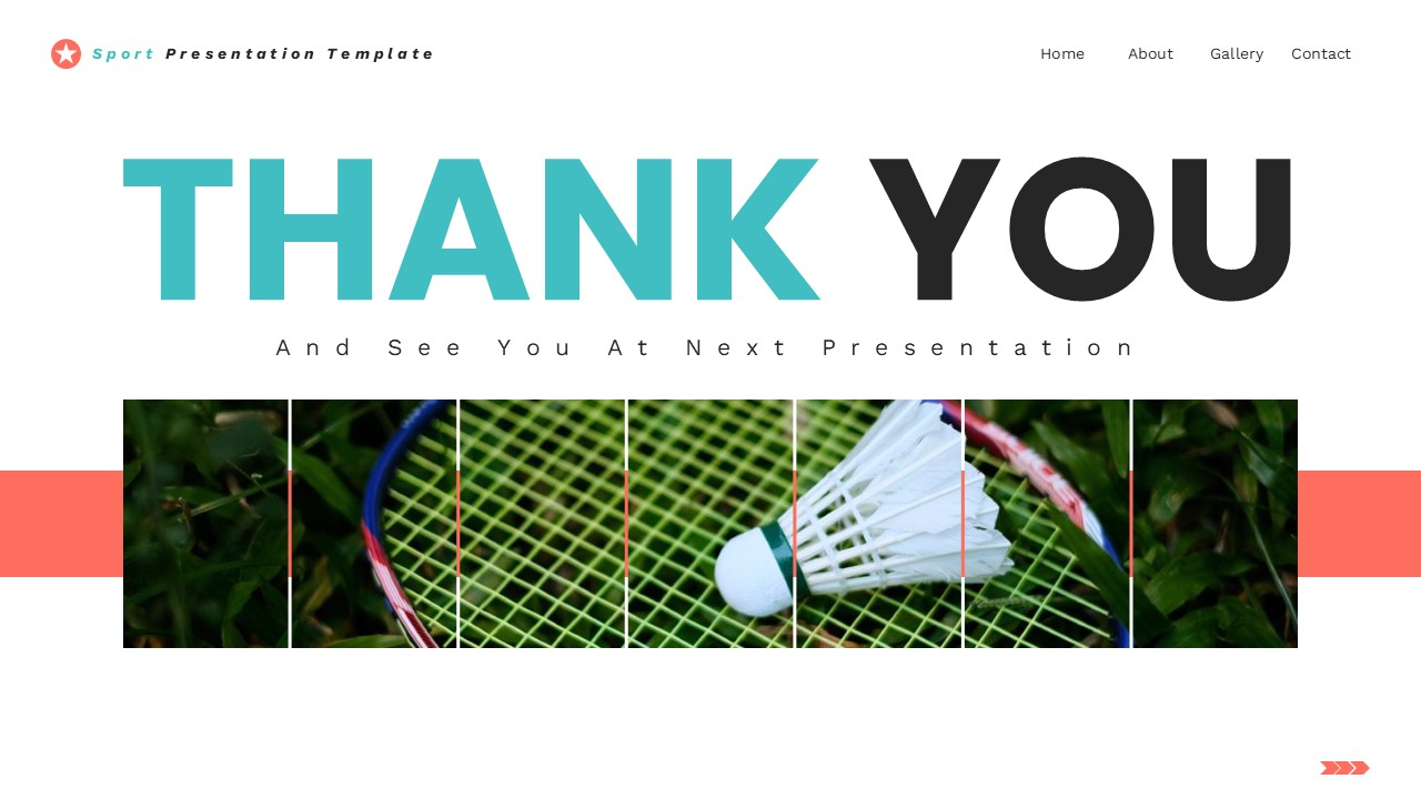 Badminton - Sport Powerpoint Templates, Presentation Templates ...