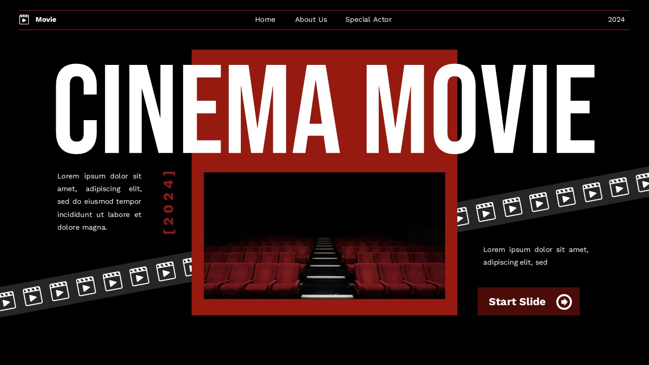 Movie - Movie Powerpoint Templates, Presentation Templates | GraphicRiver