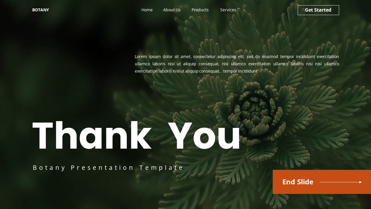 Botany - Botanical Powerpoint Templates, Presentation Templates ...