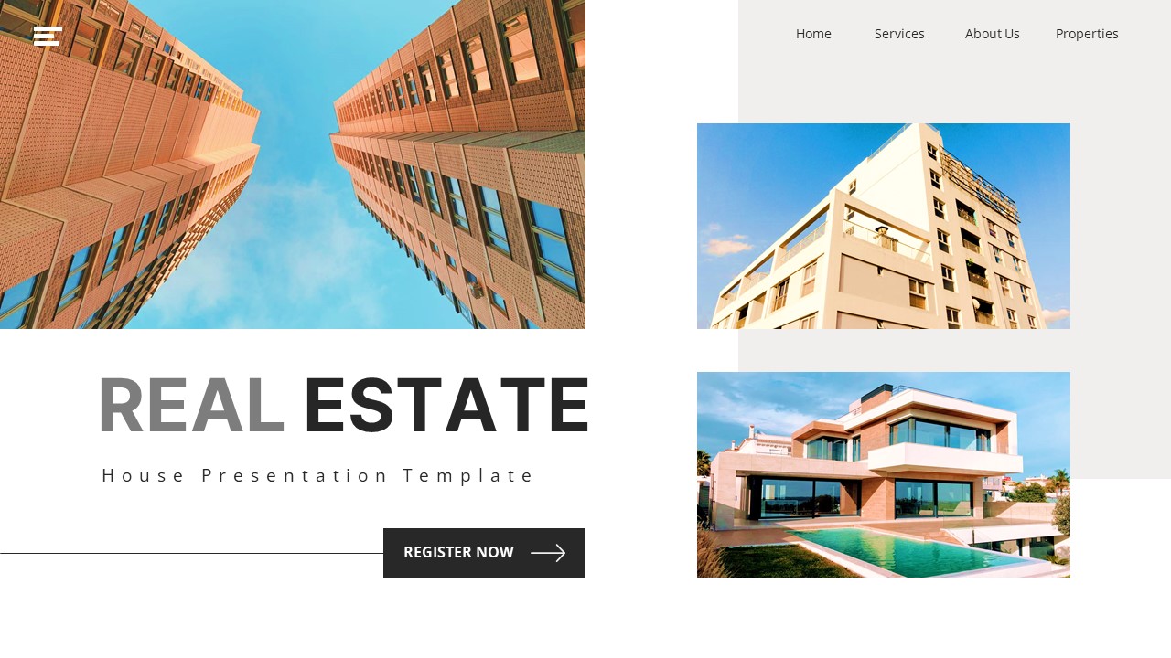 Real Estate - House Powerpoint Templates, Presentation Templates ...