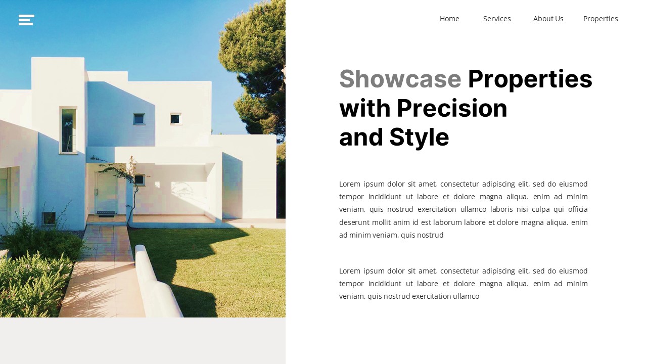Real Estate - House Powerpoint Templates, Presentation Templates ...