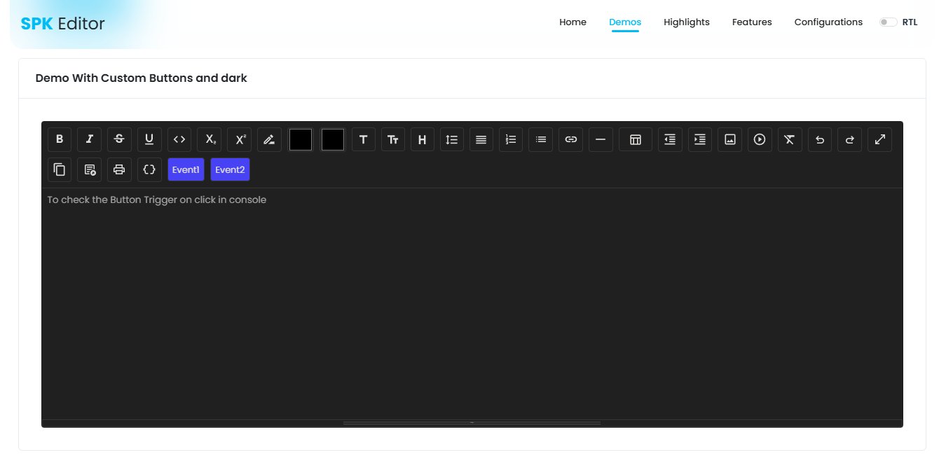 SPK Editor – WYSIWYG Javascript Rich Editor by SPRUKO | CodeCanyon