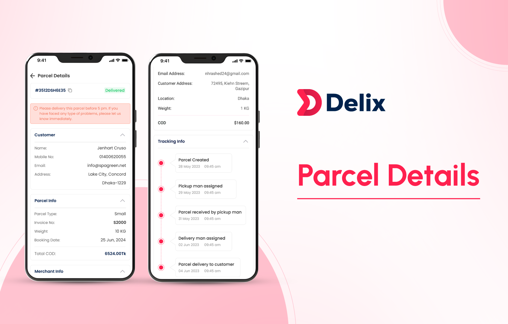 Delix Courier and Parcel Delivery Flutter Rider App by spagreen | CodeCanyon