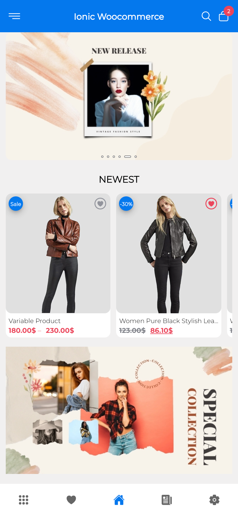 Rawal - Ionic Woocommerce & Flutter Woocommerce Full Mobile Application Solution with Setting ...