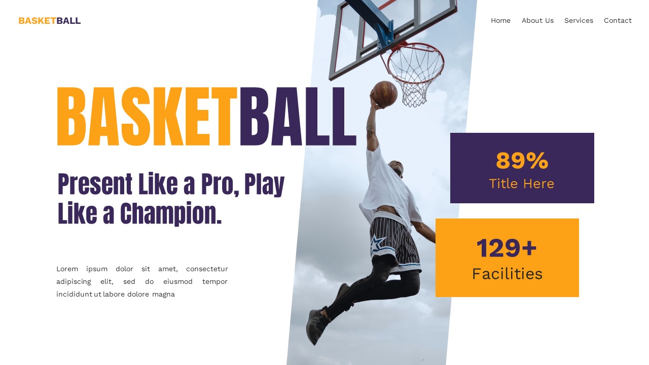 Basketball - Sport Powerpoint Templates, Presentation Templates ...
