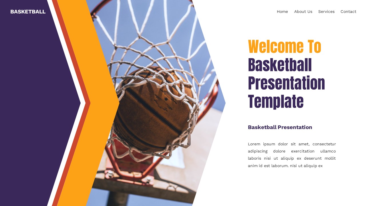 Basketball - Sport Powerpoint Templates, Presentation Templates ...