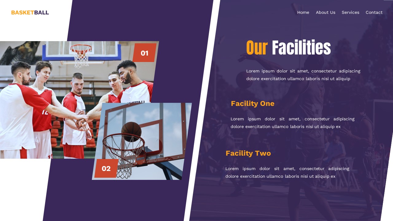 Basketball - Sport Powerpoint Templates, Presentation Templates ...