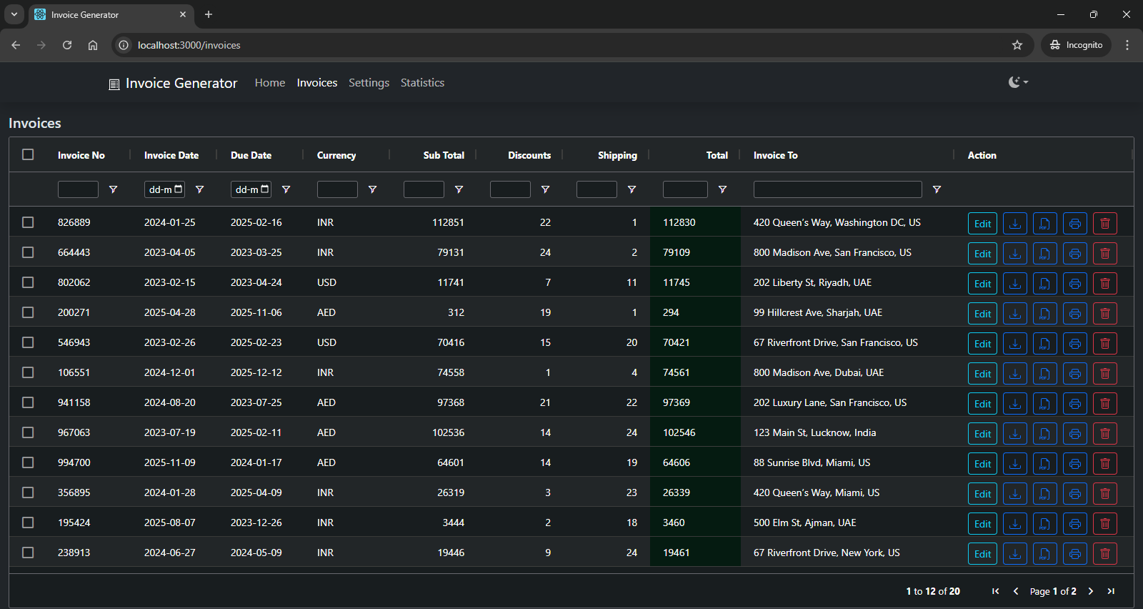 Invoice Generator by dynomix | CodeCanyon