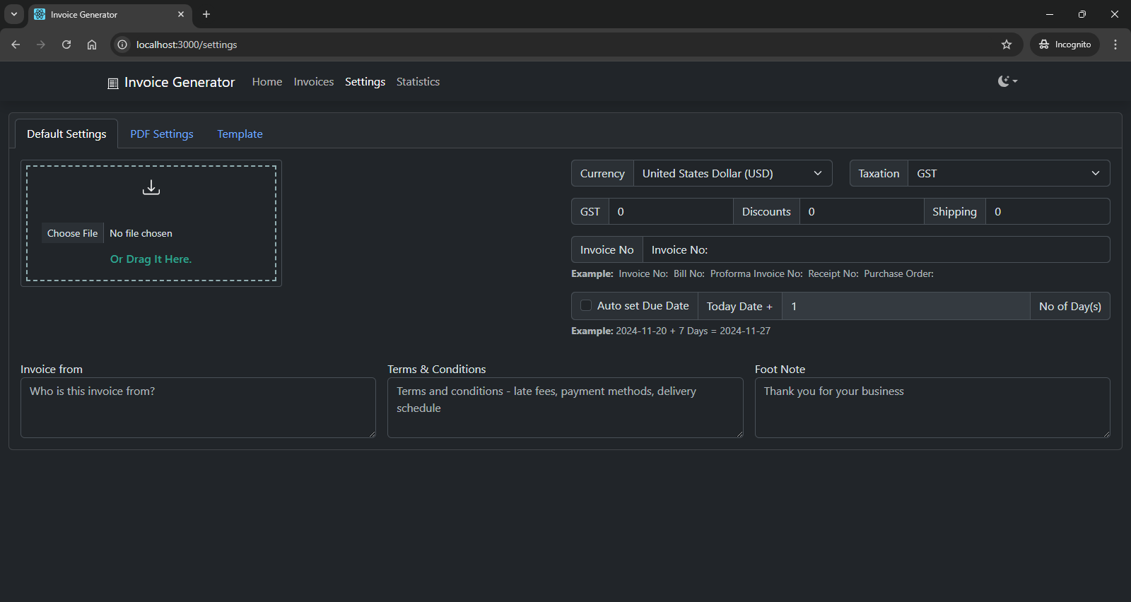 Invoice Generator by dynomix | CodeCanyon