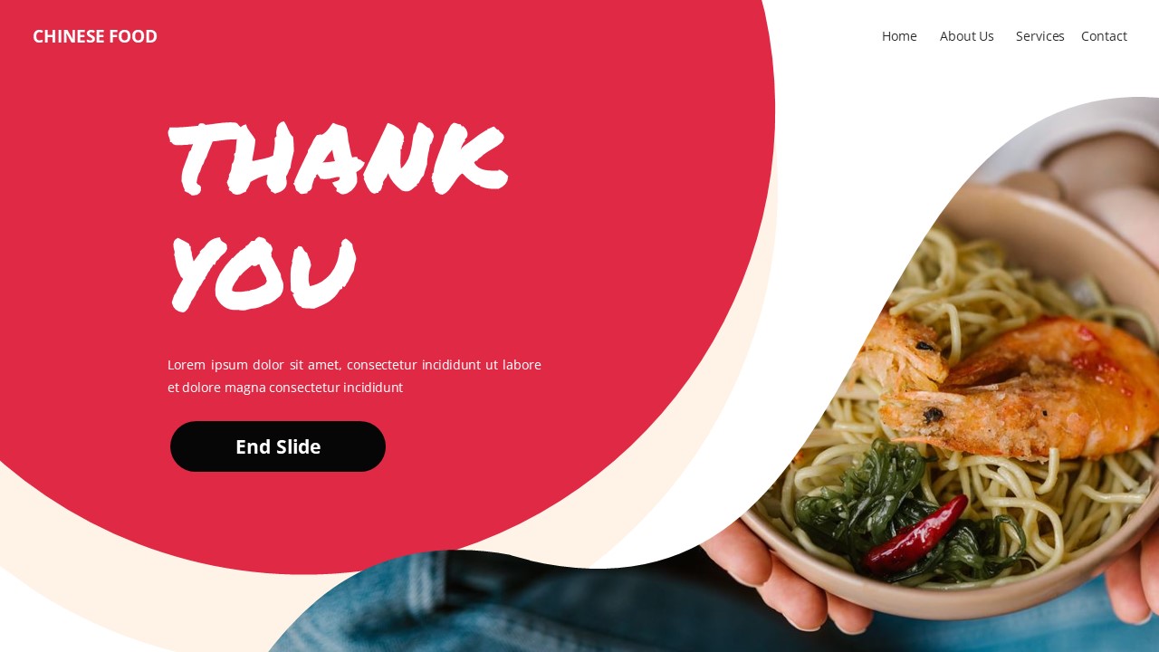 Chinese Food - Food Powerpoint Templates, Presentation Templates ...