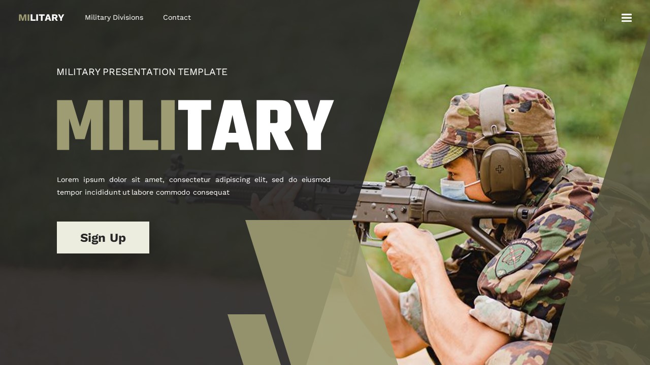 Military - Military Powerpoint Templates, Presentation Templates ...