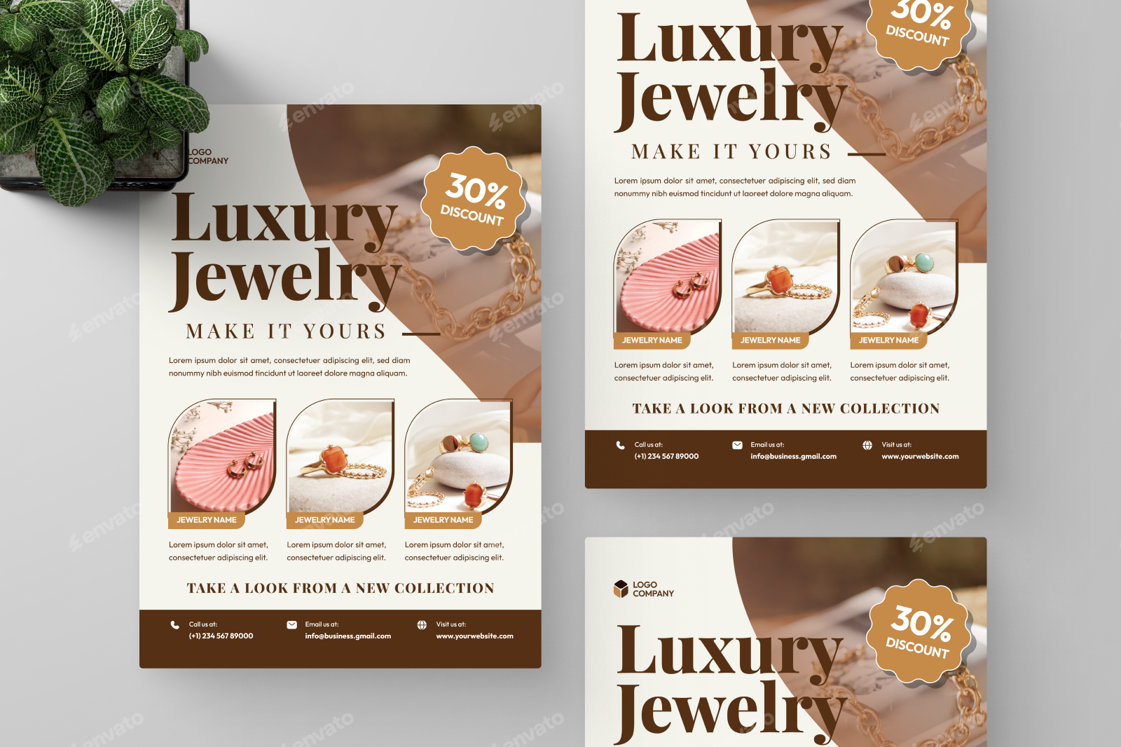 Jewelry Sale Flyer, Print Templates | GraphicRiver