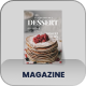 Luxury Dessert Cookbook Magazine, Print Templates | GraphicRiver