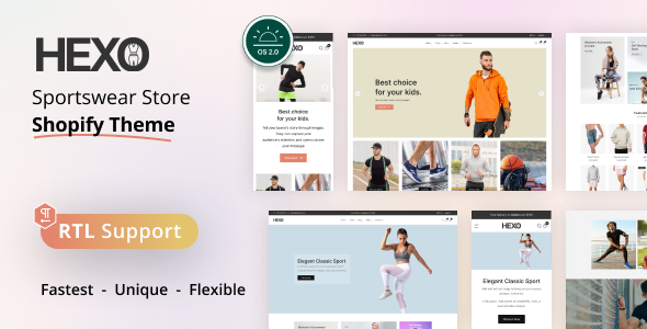 Hexo - Sportswear Shopify Theme 2.0 by codecarnival | ThemeForest