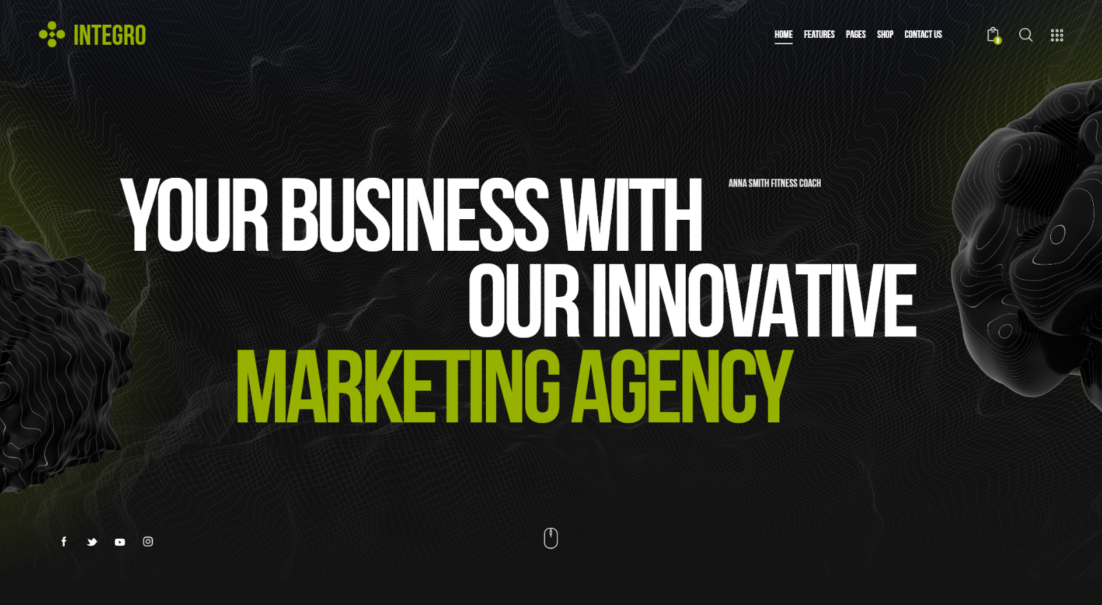Integro — IT Services & Digital Agency WordPress Theme by AncoraThemes