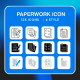 Paperwork Icon Set, Icons | GraphicRiver