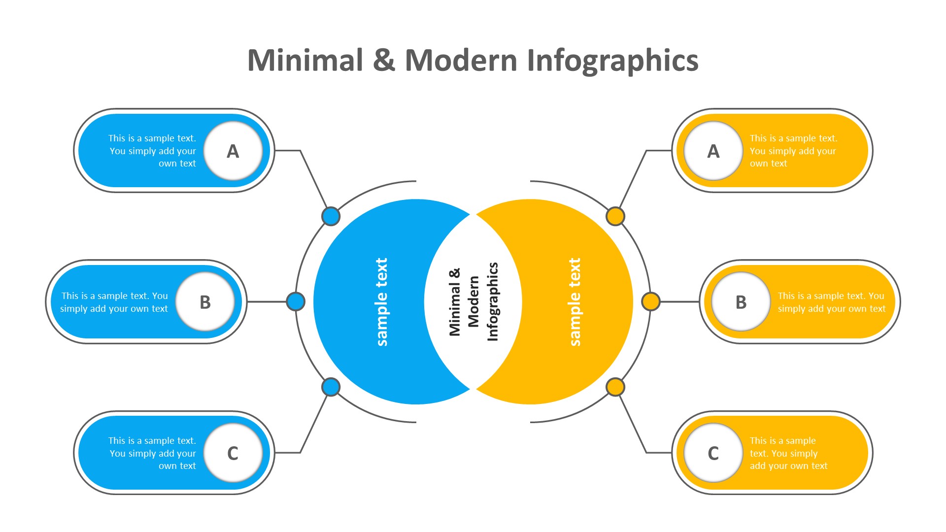 Minimal & Modern PowerPoint Infographics Template, Presentation Templates