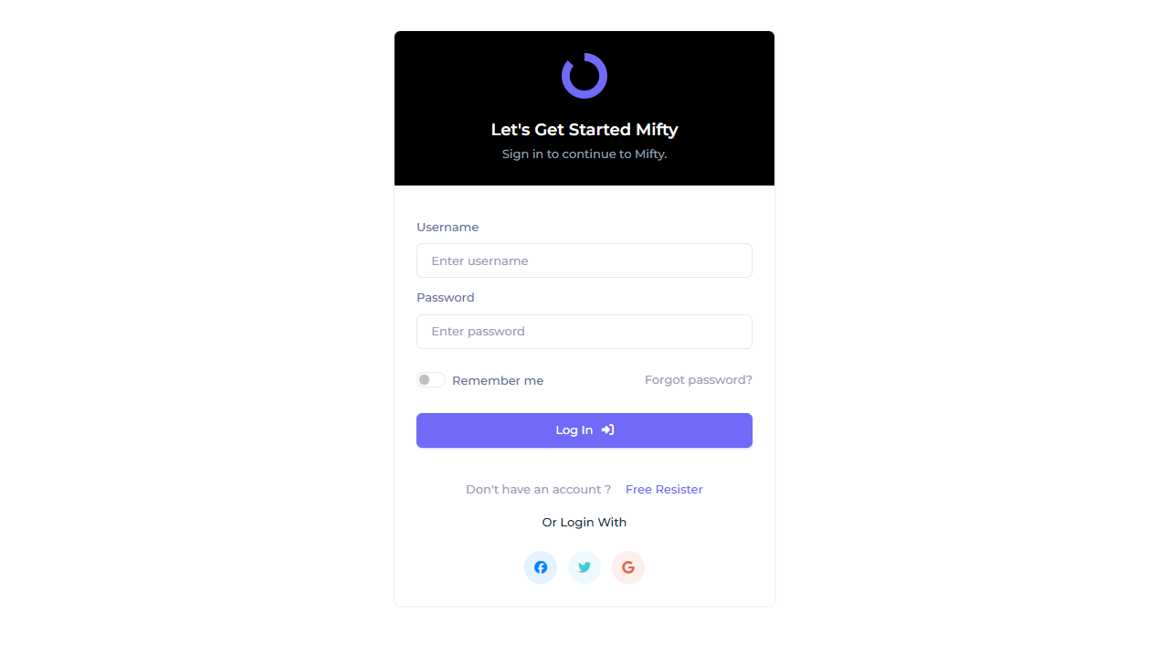 Mifty Html Admin And Dashboard Template By Mannat Themes Codecanyon