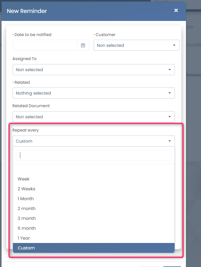 Reminder module for Perfex CRM by zonvoir | CodeCanyon
