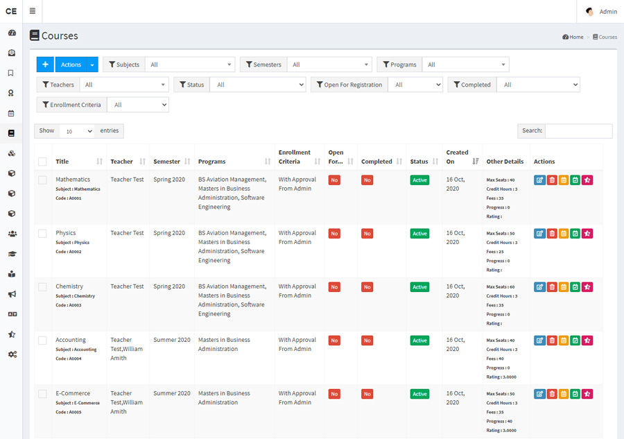 Class Ease - Exam and Class Management System by codewand | CodeCanyon