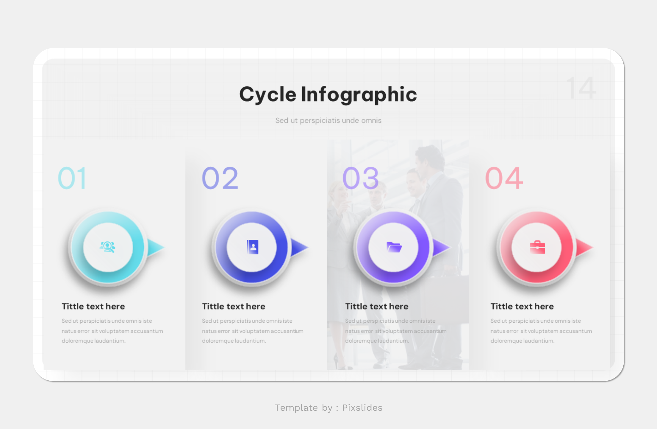Cycle Infographic PowerPoint Presentation Template, Presentation Templates