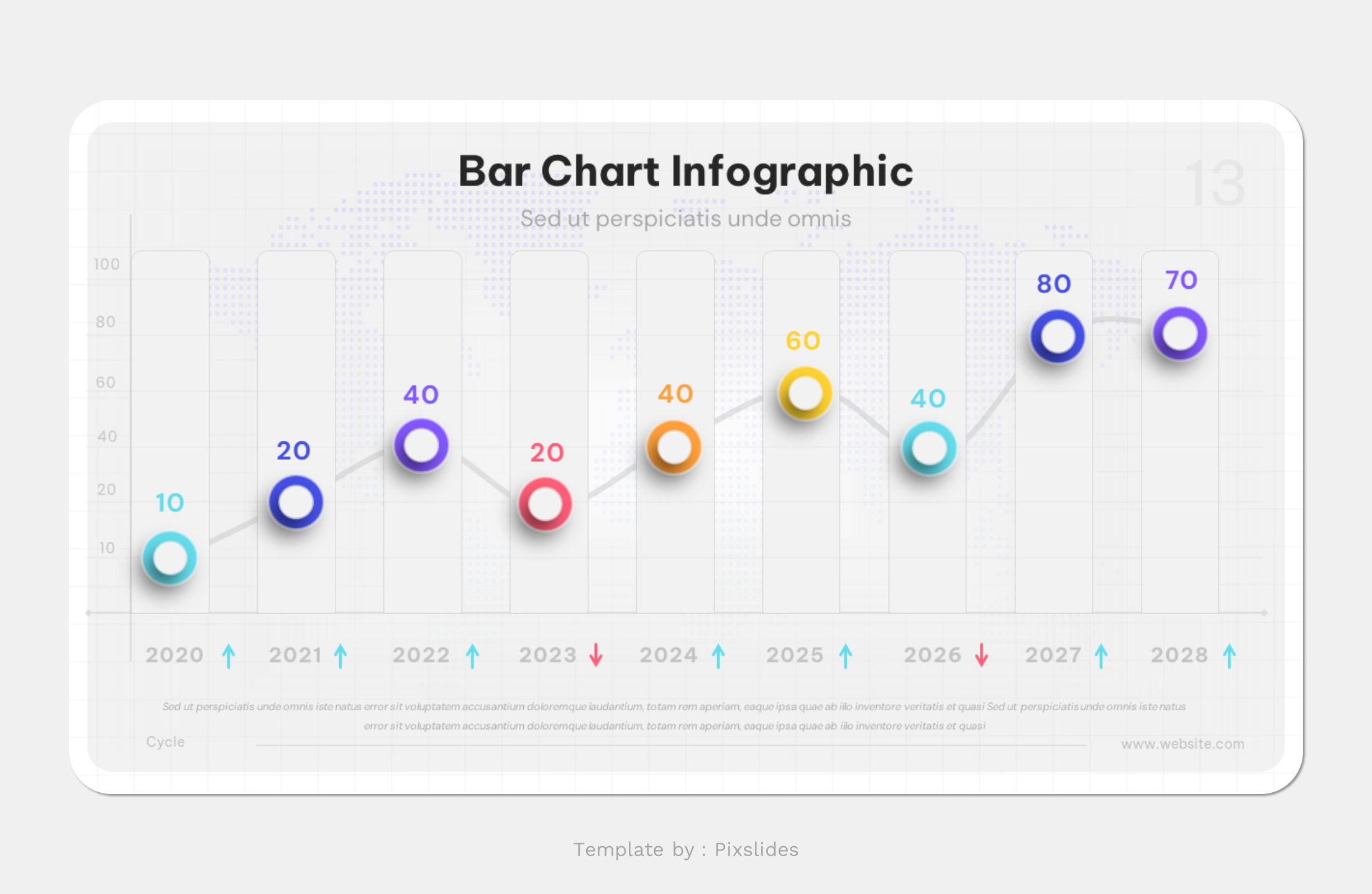Bar Chart Keynote Presentation Template, Presentation Templates ...
