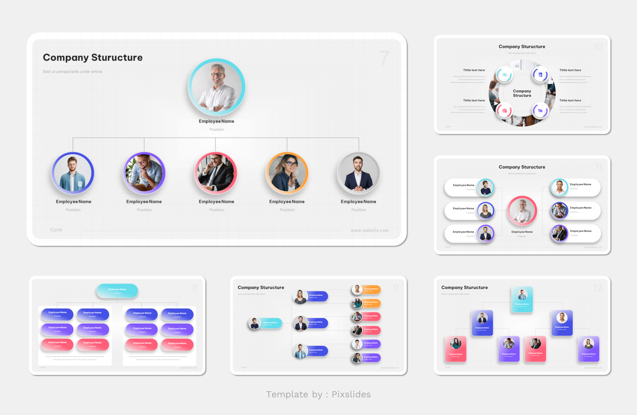 Comstruc - Company Structure PowerPoint Presentation Template ...