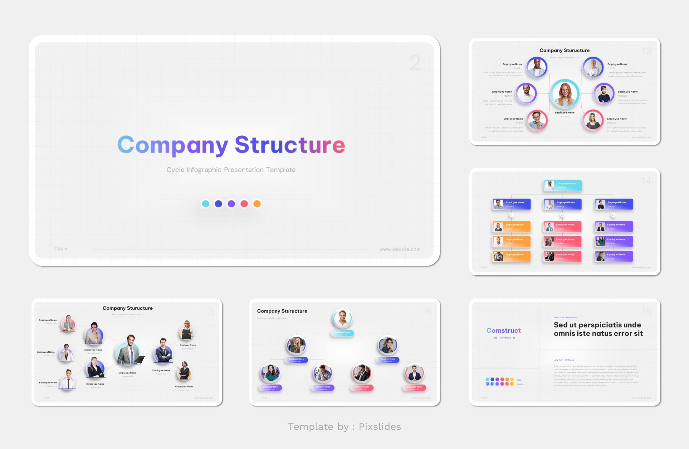 Comstruc - Company Structure PowerPoint Presentation Template ...