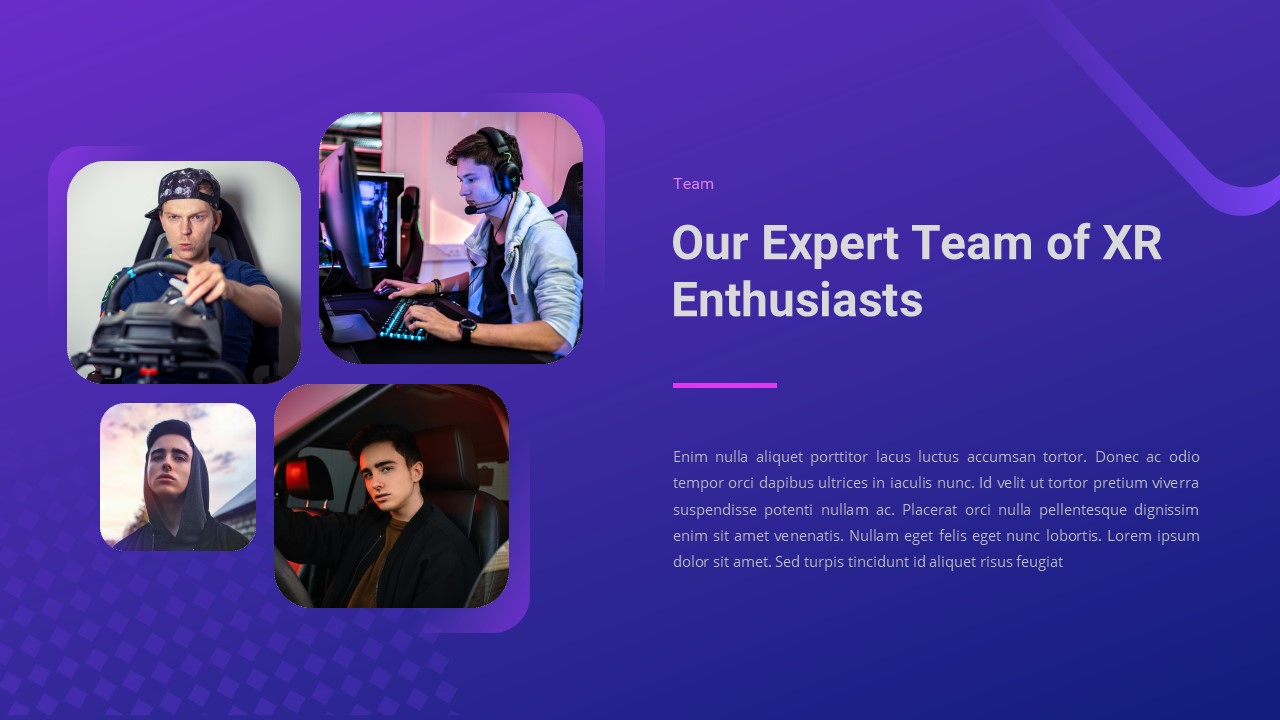 Vertuall - XR Presentation Google Slides Template, Presentation Templates